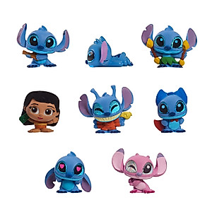 Disney Doorables Stitch Collection Peek, Easter Basket Stuffers, Officially Licensed Kids Toys for Ages 5 Up, Gifts and Presents by Just Play