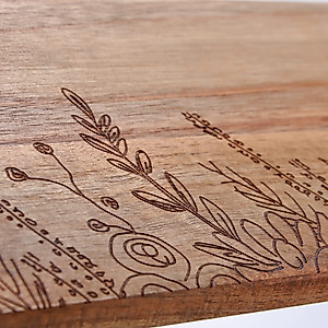 Primitives by Kathy Wildflowers Cutting Board 5.75" x 19.50" x 0.50"