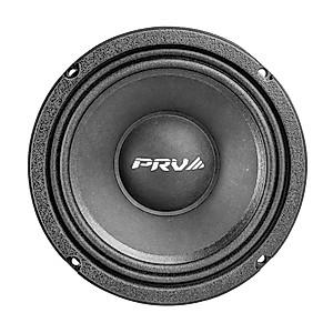 PRV AUDIO 6.5 Inch Midrange Speaker 6MR500-NDY 500 Watts 8 Ohm Neodymium Magnet, High Output loudspeaker for PRO Audio & Car Audio (Single)
