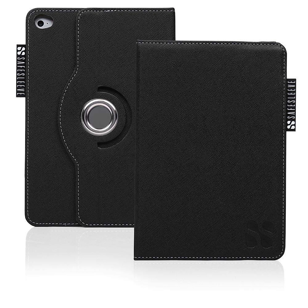 SafeSleeve EMF Protection Anti Radiation Tablet Case: iPad EMF Radiation Blocking Case for iPad 5th Gen, iPad Air, iPad Air 2 and iPad Pro 9.7, Shockproof for Women & Men (Black)