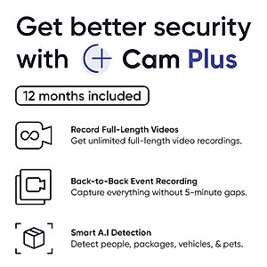 WYZE Cam Plus 12 Month Subscription, WYZECP12