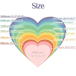 HZGUEOSTB Wedding Guest Book Alternative,with Box and Small Hearts,Personalized Infinity Love Heart Drop Guest Sign for Rustic Wedding Decorations,Anniversary and Birthday(style4, heart)