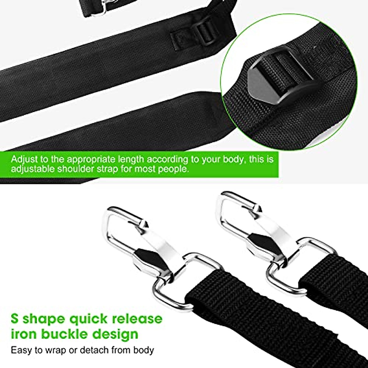 Hooetoy C061000111 Blower Straps Backpack Blower Replacement for Echo, Fits PB-265LN PB-403H PB-413H PB-500 PB-610 PB-620 PB-650 PB-755-2 Pack