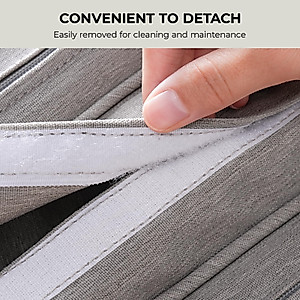 Outdoor Recliner Chair, All-Weather PE Wicker Adjustable Reclining Lounge Chair Rattan Reclining Chair with Adjustable Back and Removable Olefin Cushion for Relaxing Reading Sunbathing Napping