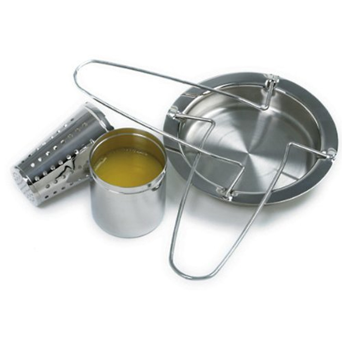 Norpro 265 Stainless Steel Vertical Roaster with Infuser, 8.5 inches, Silver