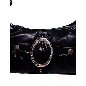 Handbags For All Silver Studded Small Hobo women handbag Shoulder Handbag