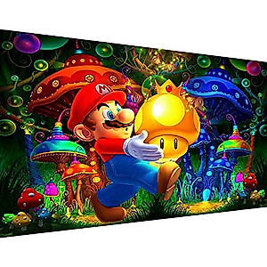 Artyong Mushroom Paint by Number for Adults-Mushroom Paint by Numbers for Adults Beginner,Mushroom Paint by Numbers for Gift Home Wall Decor (Mushroom,16 x 24 Inch)