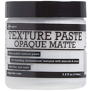 Ranger Texture Paste 4oz-Opaque -INK4444