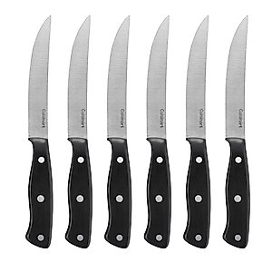 Cuisinart C77TR-S6SK Triple Rivet Collection 6-Piece Steak Knife Set,Black