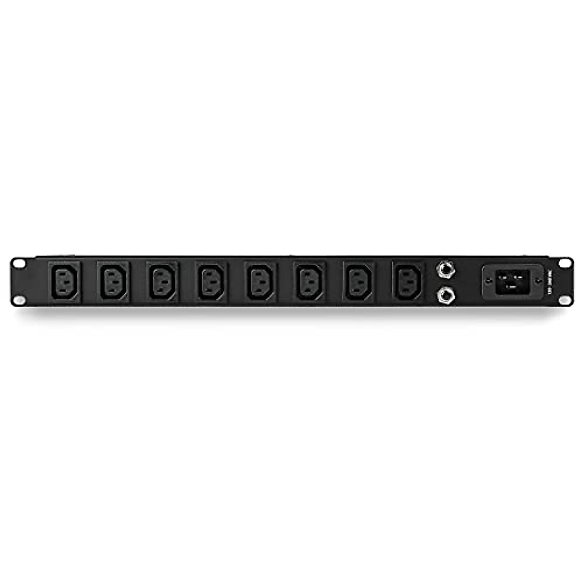 StarTech.com 1U 19 inch 8 Port Rack Mount PDU - IEC C13 Socket Rackmount Power Supply/Strip - Horizontal Server Rack Mountable PDU /Data Center Power Distribution Unit 16A 240V (PDU08C13H)