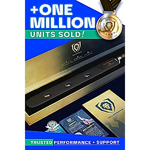 Dalstrong Slicing Knife - 12 inch - Gladiator Series Elite - Granton Edge - Forged High-Carbon German Steel Kitchen Knife - G10 Handle - Razor Sharp Carving Knife - w/Sheath - Slicer - NSF Certified