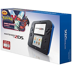 Nintendo 2DS Handheld Gaming System with Pokemon Y (Blue)
