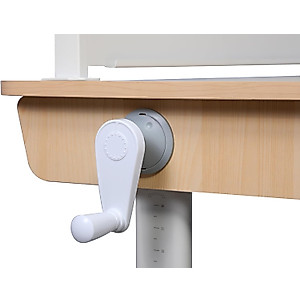 ApexDesk Height Adjustable Study Desk 43" with Drawer & Chair (Desk and Chair Bundle – KD Series Grey)