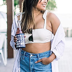 Swig Life Standard Can + Bottle Cooler, Stainless Steel, Dishwasher Safe, Triple Insulated Can Sleeve for Standard Size 12oz Cans or Bottles (Blacksmith)