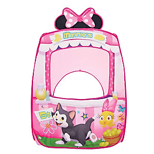 Minnie Mouse Kids Pop Up Tent - Children's Playtent Playhouse for Indoor Outdoor, Great For Pretend Play In Bedroom Or Park! For Boys Girls Kids Infants & Baby