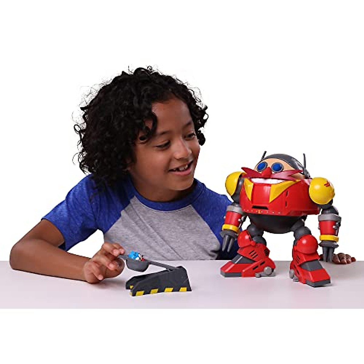 Sonic The Hedgehog Giant Eggman Robot Battle Set with Catapult