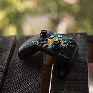 Skinit Decal Gaming Skin compatible with Xbox One Controller - Officially Licensed NHL Anaheim Ducks Distressed Design