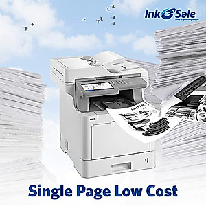 INK E-SALE Compatible Toner Cartridge Replacement for Brother TN433 TN431 (Black, 1-Pack), for use with Brother HL-L8260CDW HL-L9310CDW DCP-L8410CDW MFC-L8610CDW MFC-L8690CDW DCP-L8410CDW Printer