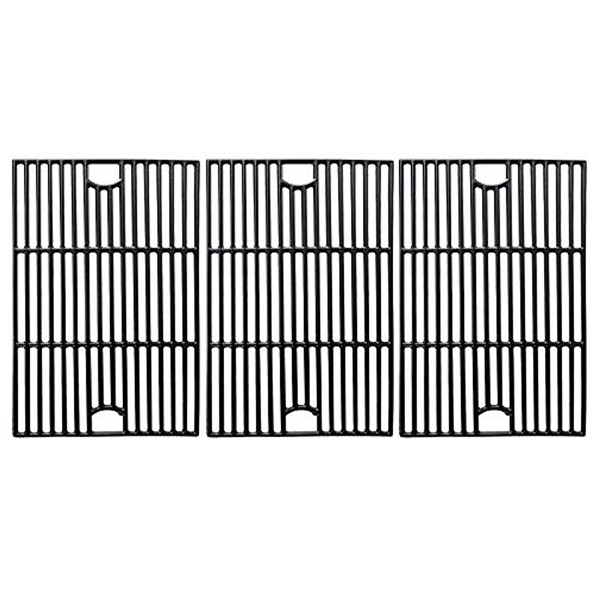 Uniflasy Cooking Grate for Nexgrill 720-0896B 720-0896E 720-0898 Gas Grills, Cast Iron Grates Replacement Parts Homedepot Nexgrill 720-0896 720-0896C 720-0896CP 720-0898A 17 inch Grill Grid, 3 Pack
