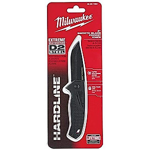 Milwaukee Electric Tool 48-22-1994 3" Hardline Smooth Blade Pocket Knife, 1" x 10.24" x 3.9"