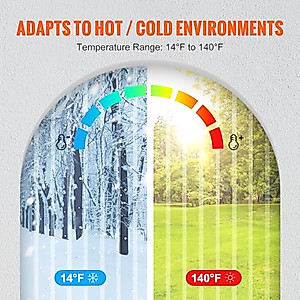 VEVOR Strip Curtain, 75' Length x 8" Width x 0.08" Thickness, Clear PVC Smooth Curtain Strip Door Bulk Roll, Plastic Door Strips for Doorways of Supermarket, Garage, Warehouse, Barn, Pet Animal House