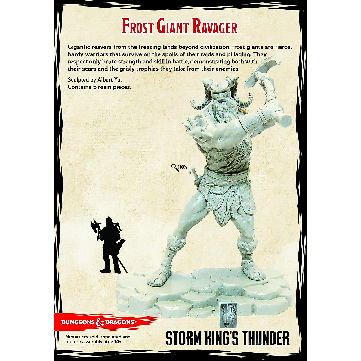 Gale Force Nine Dungeons & Dragons Storm King's Thunder Frost Giant Ravager