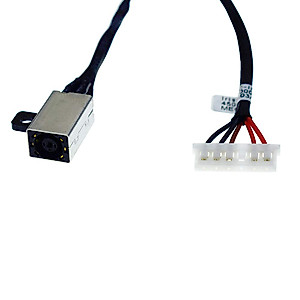 Sicastar DC_in Power Jack with Cable Connector for Dell Inspiron 15 3000 3551 3552 3558 3559 3583 3458 Series Laptop 450.030060001