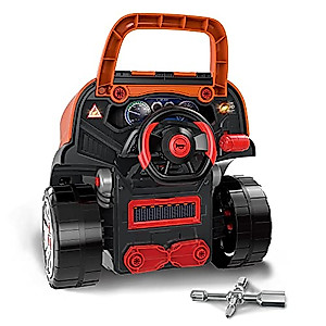 The Bubble Factory ATV Car Mechanic Engine Workshop Remote Control Car with Lights and Realistic Sound Effects - 3 Years+