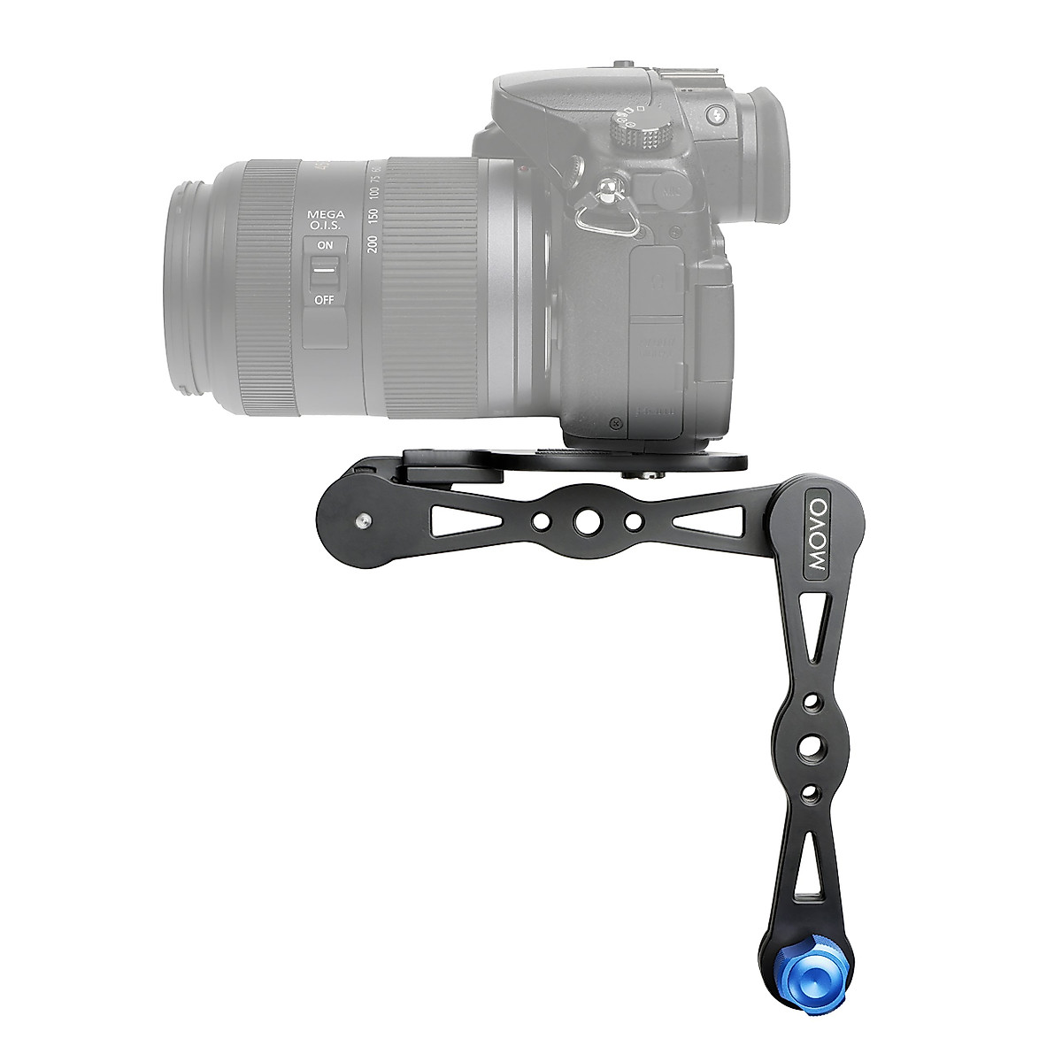 Movo SV1000 All-in-One Stabilizer Rig - Shoulder Rig, Selfie Stick, Handheld Stabilizer, and Grip for DSLR and Mirrorless Cameras up to 9 lbs (4kg)