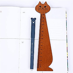 PEXIZUAN 4 Pcs/set Kawaii Pig Bear Cat Mouse Erasable Gel Pen School Office Supplies Stationery Gift 0.35mm Blue Black Ink 4 Pcs/set(black 4pcs)