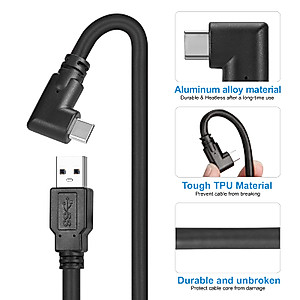 wawpi VR Link Cable 15ft,Compatible for Qculus Quest 2,Fast Charging & PC Data Transfer Cable for VR Headset and Gaming PC