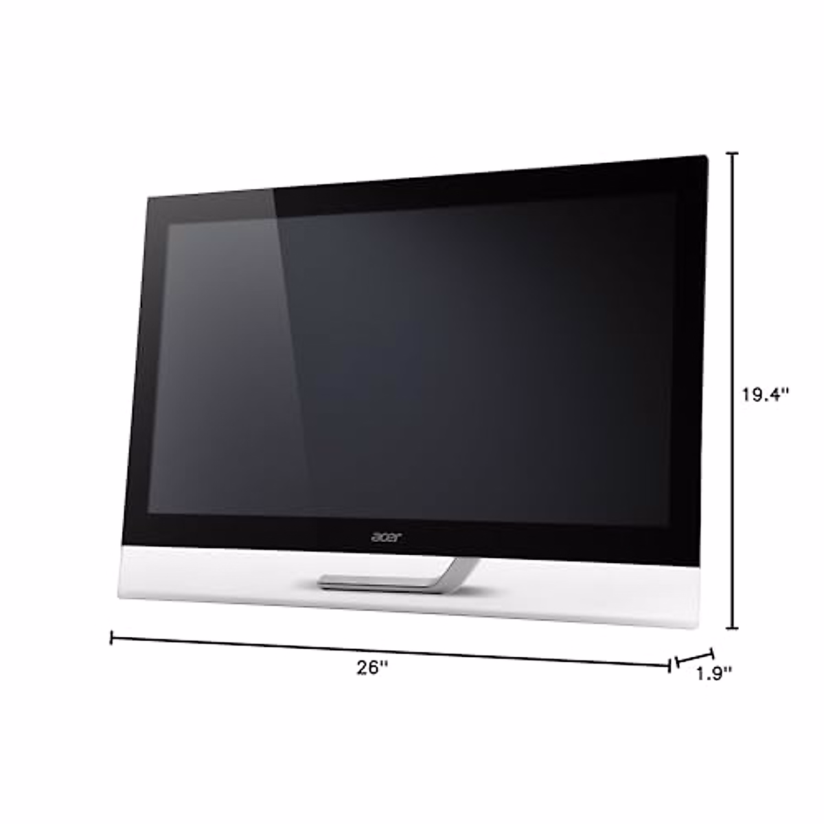 Acer T272HL bmjjz 27-Inch (1920 x 1080) Touch Screen Widescreen Monitor, Black