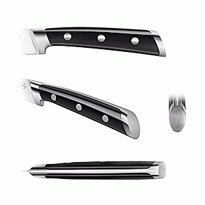 Cangshan TS Series 1020601 Swedish 14C28N Steel Forged 3.5-Inch Paring Knife and Wood Sheath Set