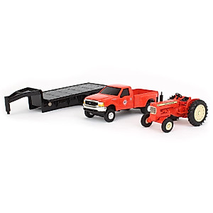 ERTL 1/64 Allis Chalmers D19 w/Ford F-350 & 5th Wheel Trailer 16443