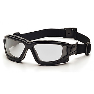 Pyramex SB7010SDT I-Force Safety Glasses Blk Frme w/Clear Anti-Fog Lens