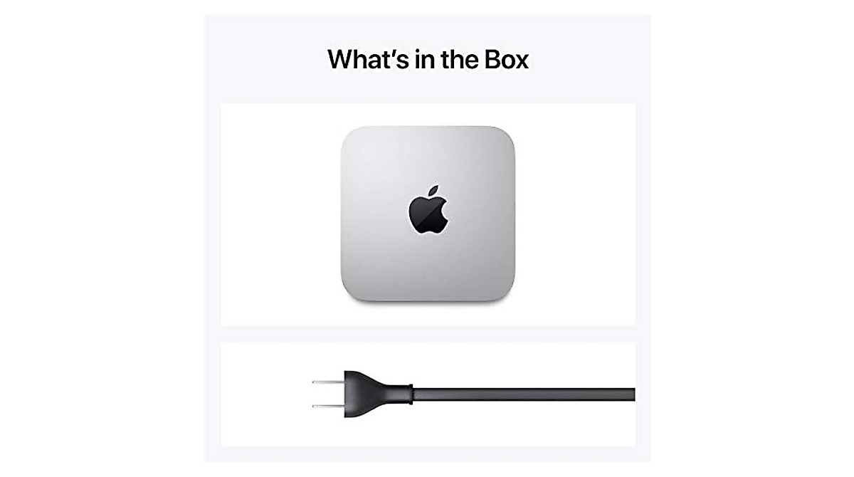 Apple Mac Mini M1 Desktop - 16GB, 512GB SSD Power