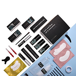Lash Lift Kit, Strong Eyelash Lifting 3 Minutes Brow Lamination At Home, DIY Eyelash Perm Easily 10 ml Airless Pump More than 15 Applications Make Eyes Beautiful For 6 Weeks