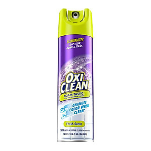OxiClean Foam-Tastic Fresh Scent Bathroom Cleaner, 19 oz, 2 count