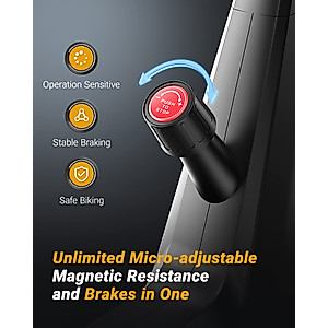 MERACH Indoor Cycling Bike, Exercise Bike for Home with Magnetic Resistance, Bluetooth Stationary Bike, Tablet Holder, CC