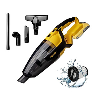 120W Cordless Handheld Vacuum Cleaner for DeWALT 20V 60V Max Battery (Battery NOT Included) Portable for Hard Floor Carpet Car Pet Hair Cleaning