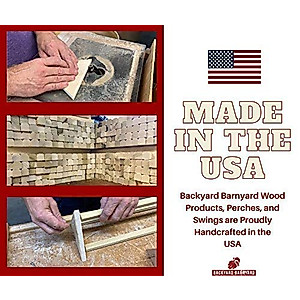 Mini Chick Roosting Perch (2 Pack) Chicken Toys for Coop and Brooder for Baby Chicks El Pollitos La Pollita Pollos Gallinas Polluelos