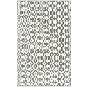 SAFAVIEH Boston Collection 6' x 9' Grey BOS682E Handmade Flatweave Cotton Area Rug