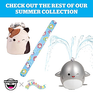 BigMouth x Squishmallows Gordon The Shark Beach Blanket, Large Cute Squishmallow Travel Blanket, Summer Essentials for Kids