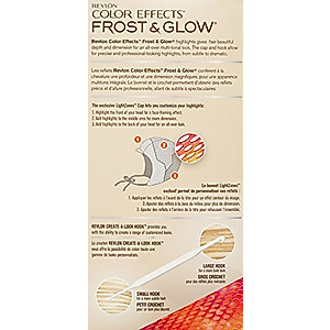 Revlon Permanent Hair Color, Permanent Hair Dye, Color Effects Highlighting Kit, Ammonia Free & Paraben Free, Platinum, 8 Oz, (Pack of 1)