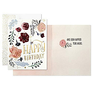 Hallmark Good Mail Birthday Card for Women (Happy Year Ahead)
