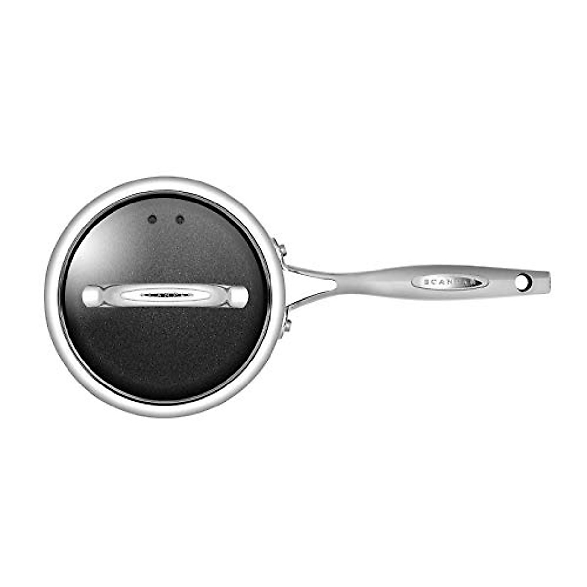 Scanpan HaptIQ Nonstick Induction Suitable 10-Piece Cookware Set, Mirror Polished Stainless Exterior