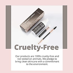 Lash Shampoo for Lash Extensions Kit - Cleaning Brush & Mascara Wand - Sensitive Foaming Eyelash Extension Cleanser Eye Makeup Remover - Paraben, Sulfate, Oil Free - Salon & Home Use (60ml/ 2fl Oz)