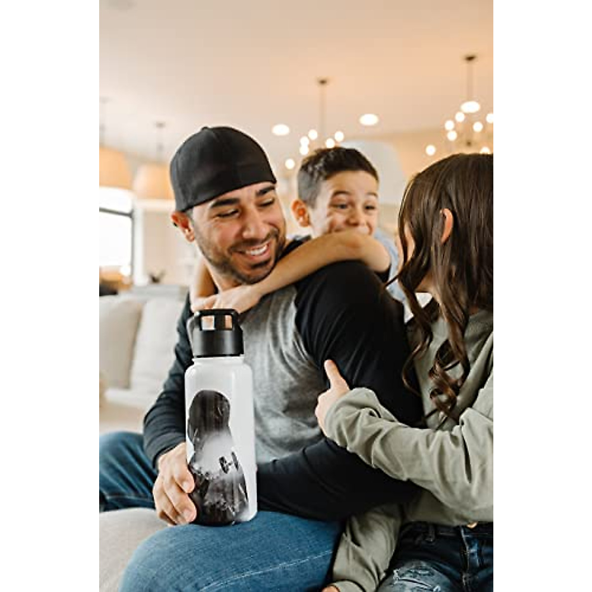 Simple Modern Star Wars Water Bottle with Straw Lid Vacuum Insulated Stainless Steel Metal Thermos | Gifts for Women Men Reusable Leak Proof Flask | Summit Collection | 32oz The Child