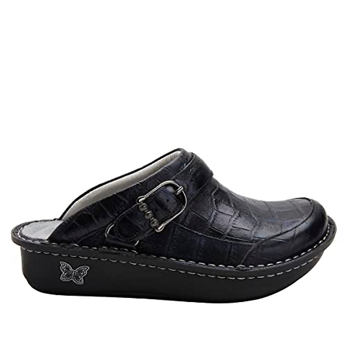 Alegria Seville Womens Shoe Croco Noche 11 M US