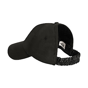 CurlCap Natural Hair Backless Cap - Satin Lined Baseball Hat for Women